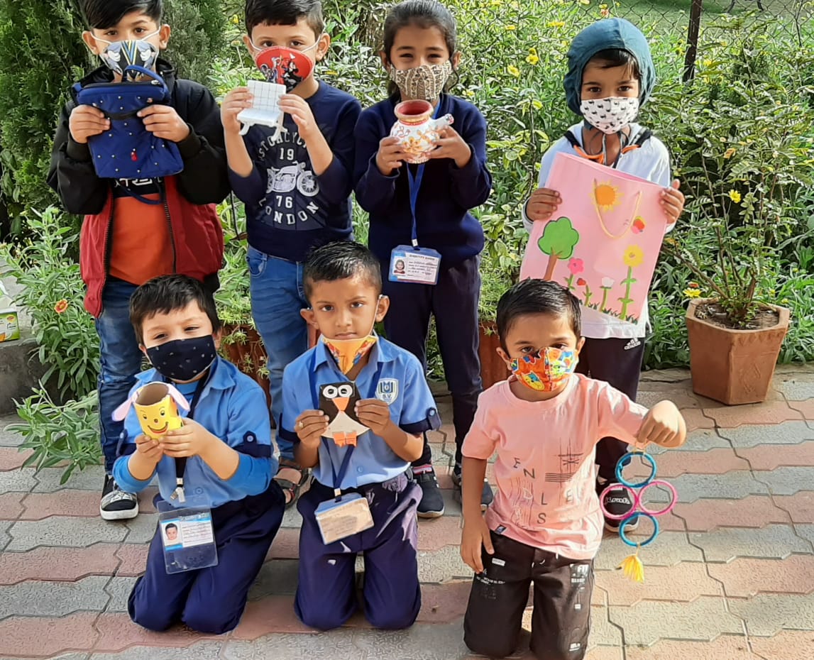 Best out of Waste Project | S. V. Pre School